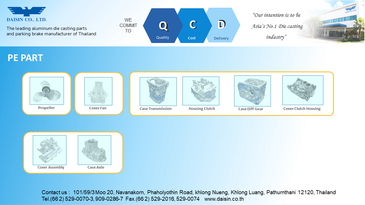 PE Part - Daisin Co.,Ltd